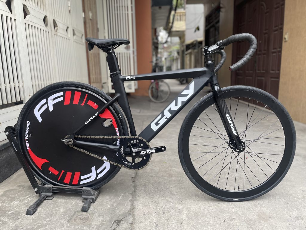 Xe Đạp Fixed Gear Gray F15 - Fixed Gear - Xe đạp Fixed Gear